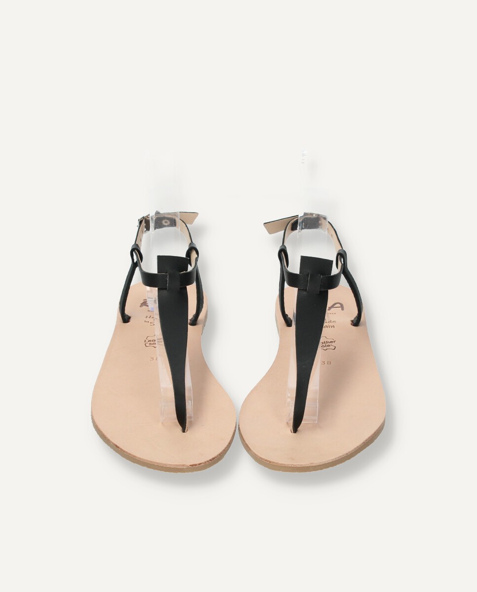 Women's Flat Sandals Capri Black