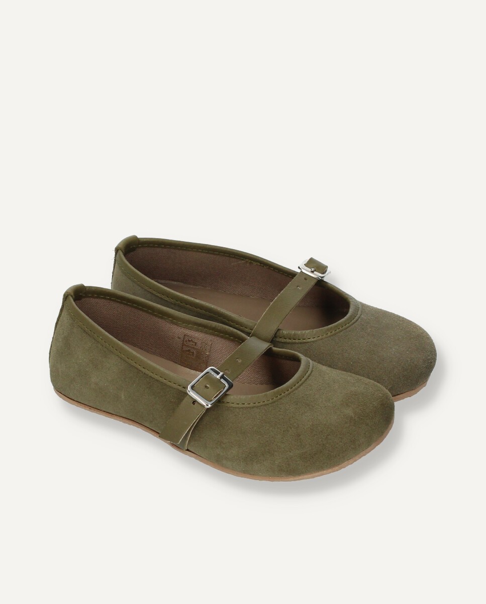 Mercedita Infanitl Barefoot Kaki
